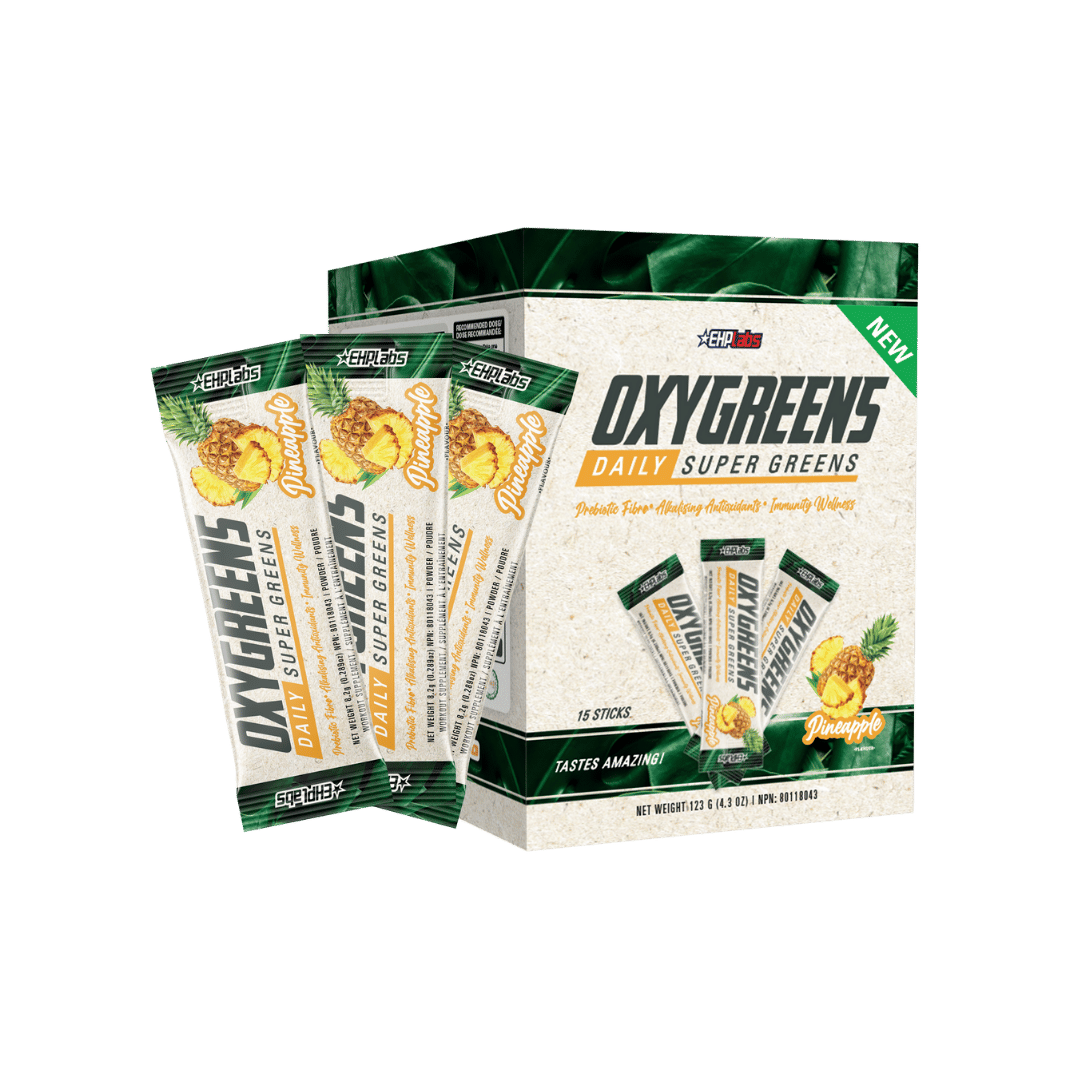 Buy OxyGreens Stick Pack - Daily Super Greens Powder by EHPlabs online ...