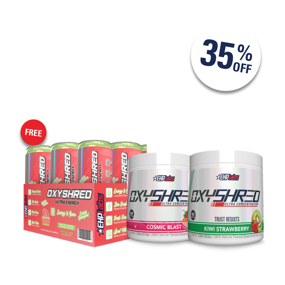 Buy OxyShred Twin Pack + FREE RTDs by EHPlabs UK online - EHPlabs UK